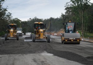 Fine Grading for Pavement