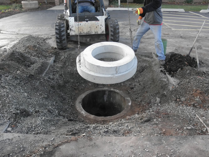 Adjusting Catch Basins