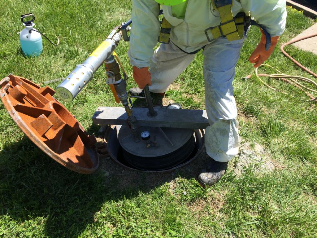 Sanitary Manhole Testing