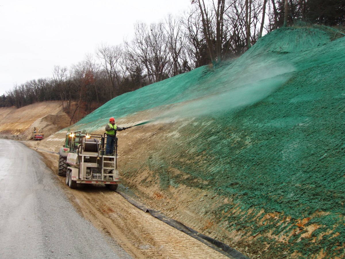 Hydroseeding
