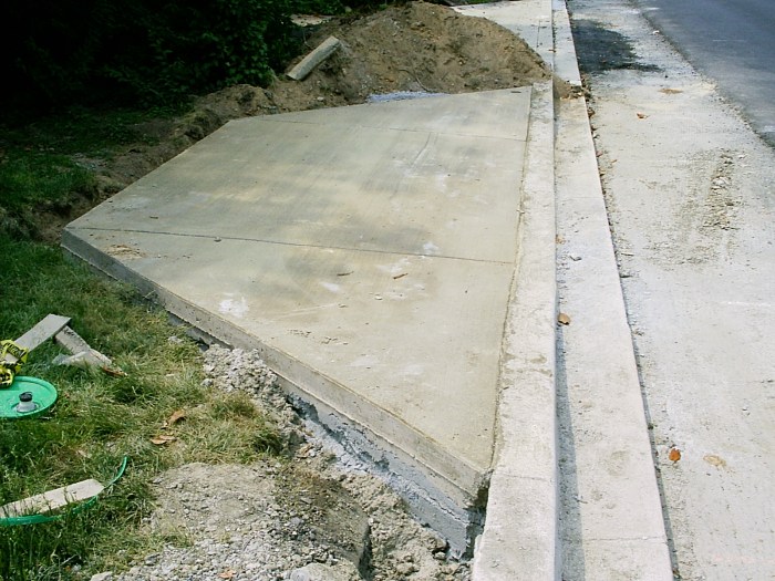 Concrete Drives
