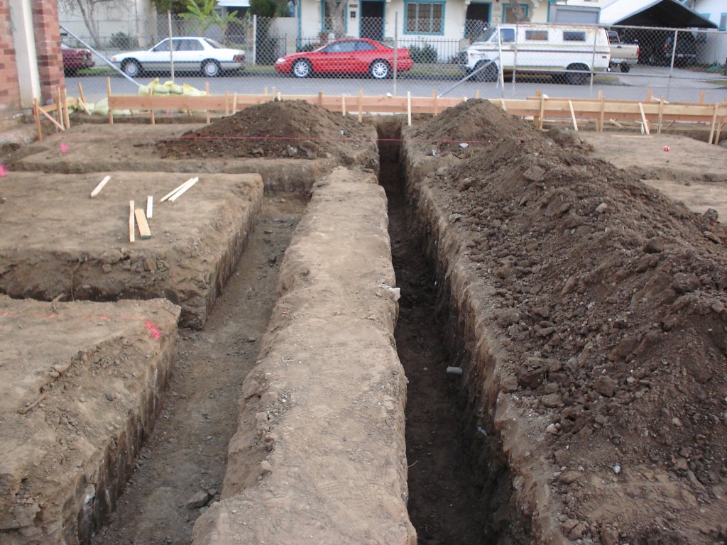 Excavation for Footer