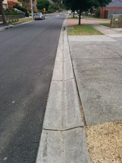 Concrete Curb -Slip Formed