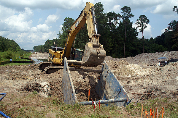 Open Cut Underground Pipe Installation