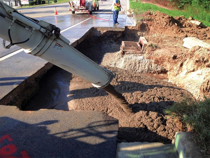 Open Cut Underground Pipe Installation