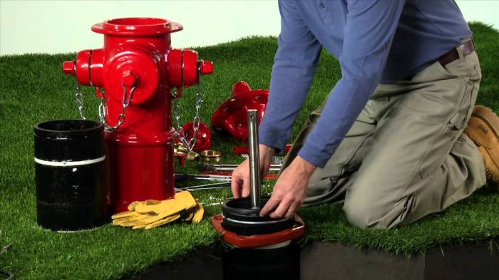 Extending and Adjusting Hydrants