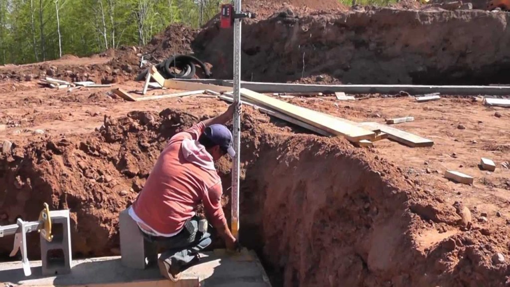 Excavation for Footer