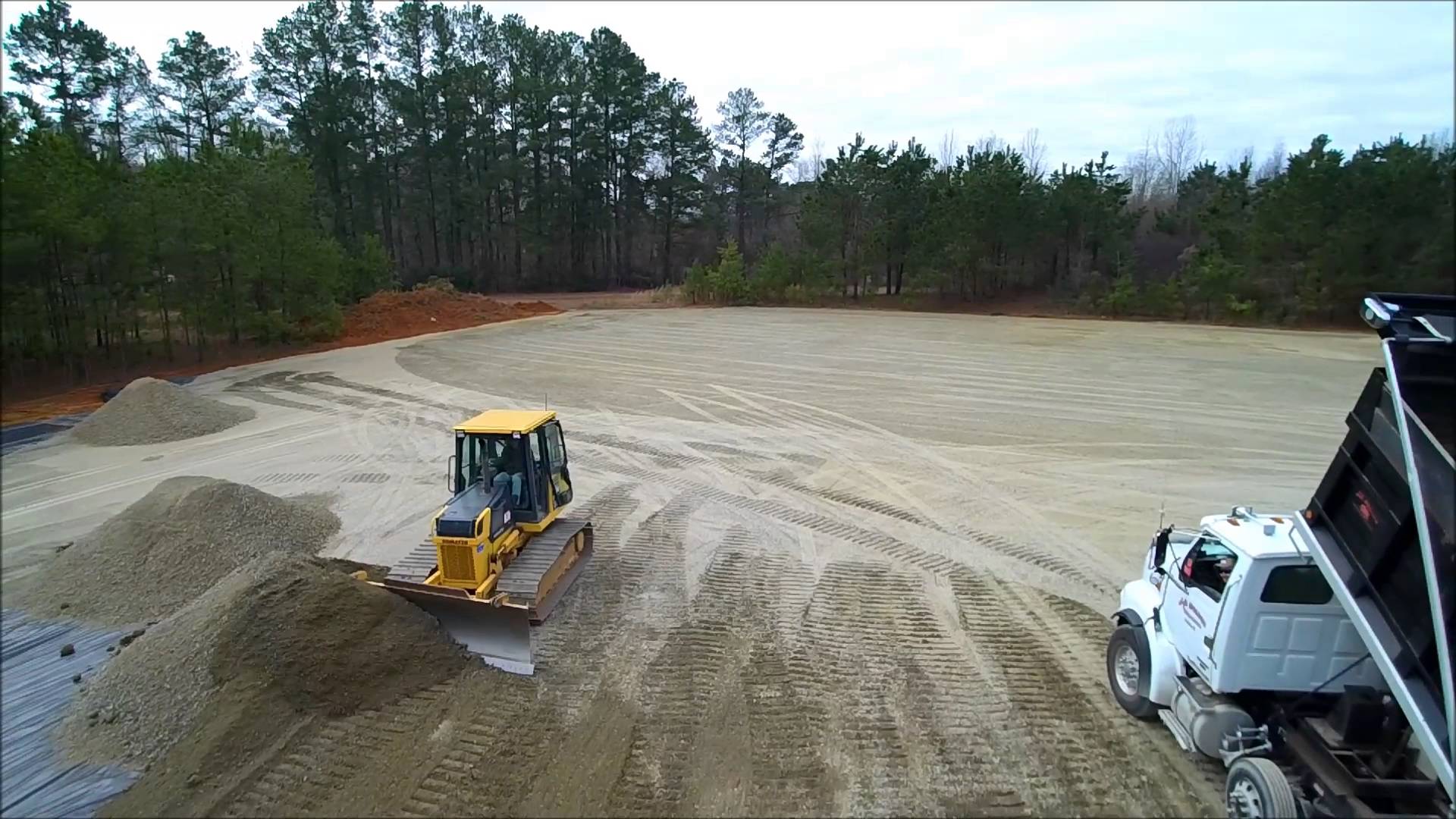 Fine Grading for Pavement