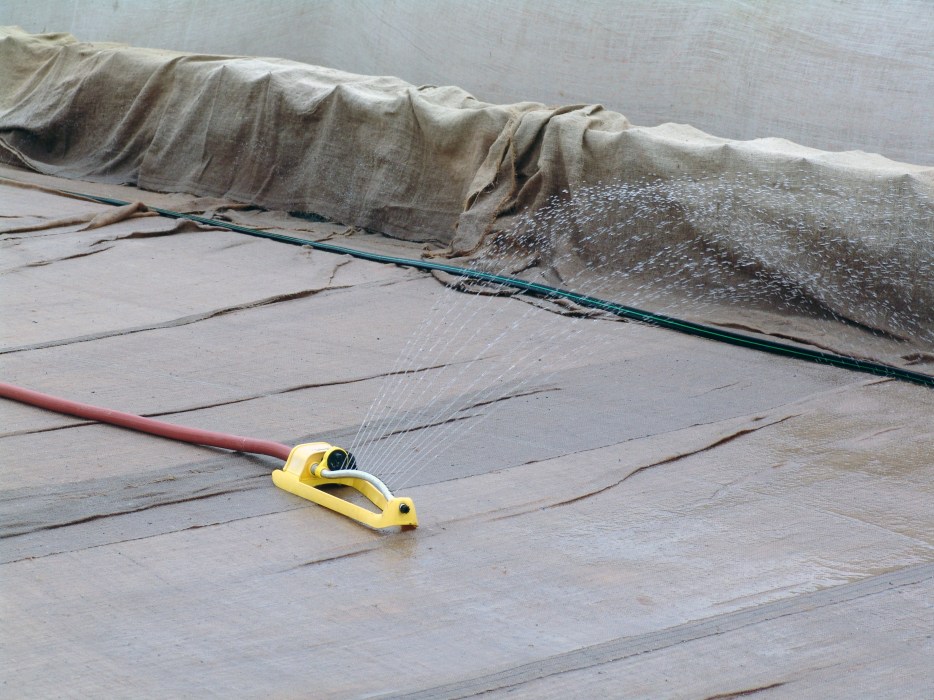 Concrete Slab Curing