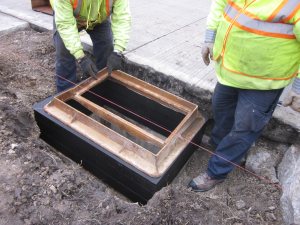 Adjusting Catch Basins