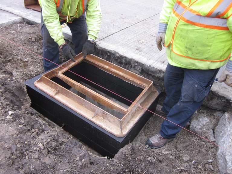 Adjusting Catch Basins