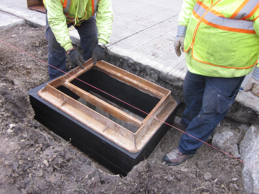 Adjusting Catch Basins