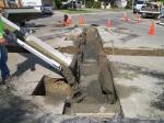 Backfilling Pipe Trenches