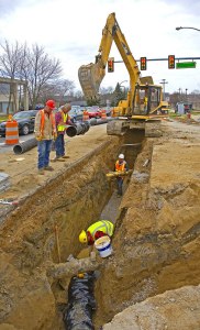 Open Cut Underground Pipe Installation