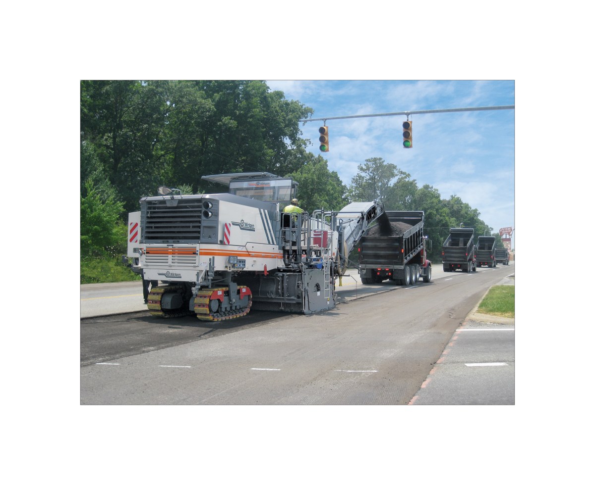 Asphalt Pavement Planing