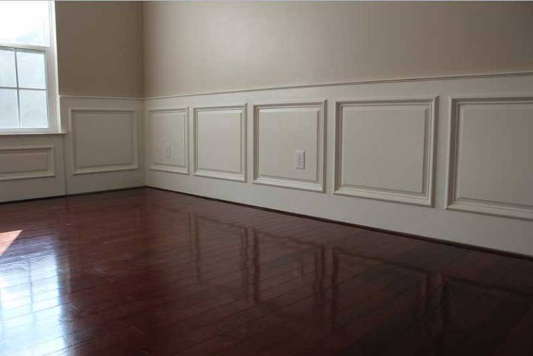 Wainscot Wood Paneling
