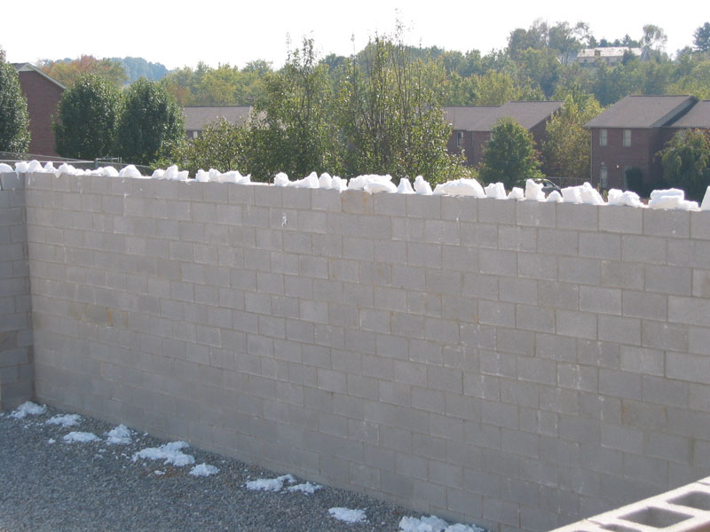 Block Fill Foam Insulation